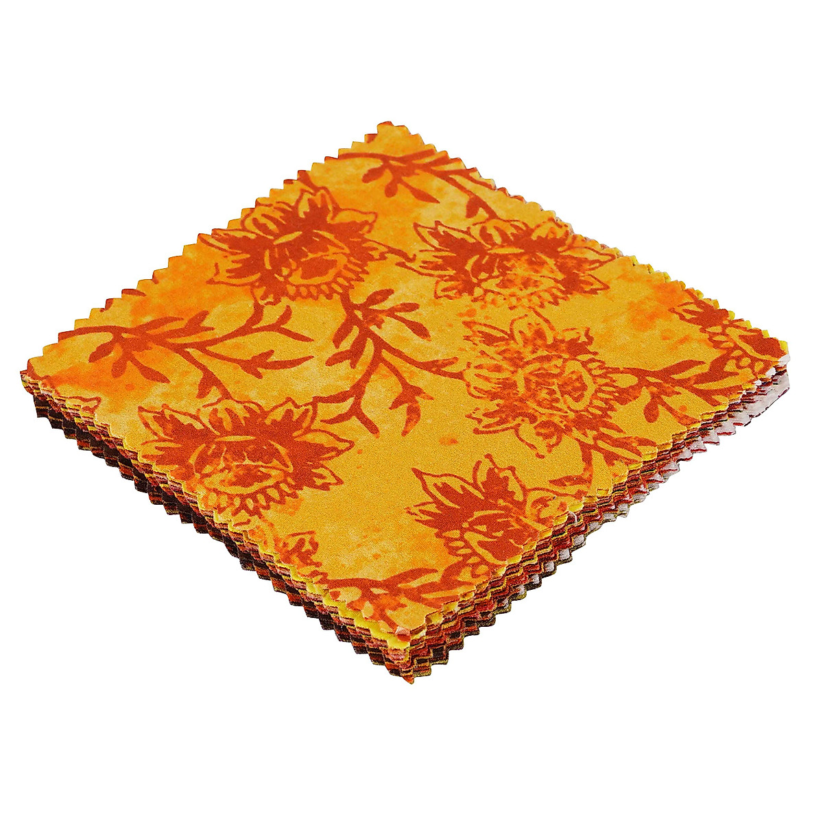 Soimoi Batik Print Precut 10-inch Cotton Fabric Quilting Squares Charm Pack DIY Patchwork Sewing Craft