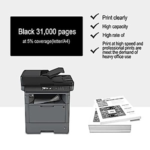 1-Pack High Yield DR-820 DR820 Compatible DR 820 Drum Unit (Toner Not Include) Replacement for Brother DCP-L5500DN L5650DN MFC-L6700DW HL-L6200DW L6400DW Printer Drum Unit - Sold by Altoner