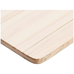 Shun Cutlery Medium Hinoki Cutting Board, 15.75" x 10.75" Medium Wood Cutting Board, Medium-Soft Wood Preserves Knife Edges, Authentic, Japanese Kitchen Cutting Board