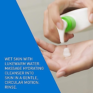 CeraVe Hydrating Cleanser | 236ml/8oz | Daily Face & Body Wash for Normal to Dry Skin