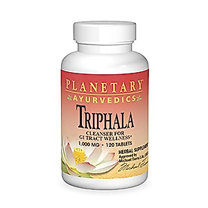 Planetary Ayurvedics Triphala 1000mg - 120 Tablets