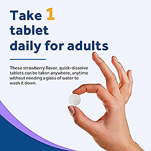 Doctor‘s Recipes Melatonin 10 mg Fast Dissolve 120 Tablets, Natural Sleep Support, Promote Relaxation & Calmness, Non-GMO, Natural Strawberry Flavor, No Water Needed