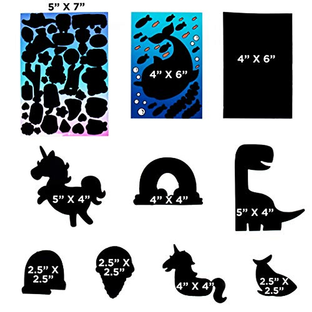 Made By Me Scratch & Color Art Kit by Horizon Group USA