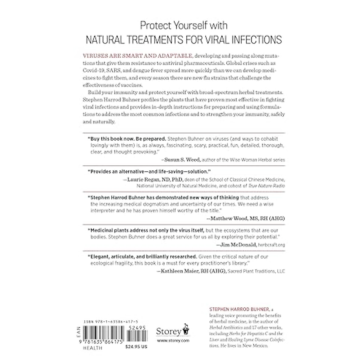 Herbal Antivirals, 2nd Edition: Natural Remedies for Emerging & Resistant Viral Infections