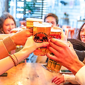 Fatbaby Funny Retirement Gifts for Men Women, I'm Retired Beer Glass,Happy Retirement Pint Glass Present for Boss Coworker Friends 2024,Retirement Party Decorations 16OZ