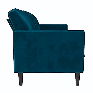 Mr. Kate Winston Sofa with Pocket Coils, Green Velvet