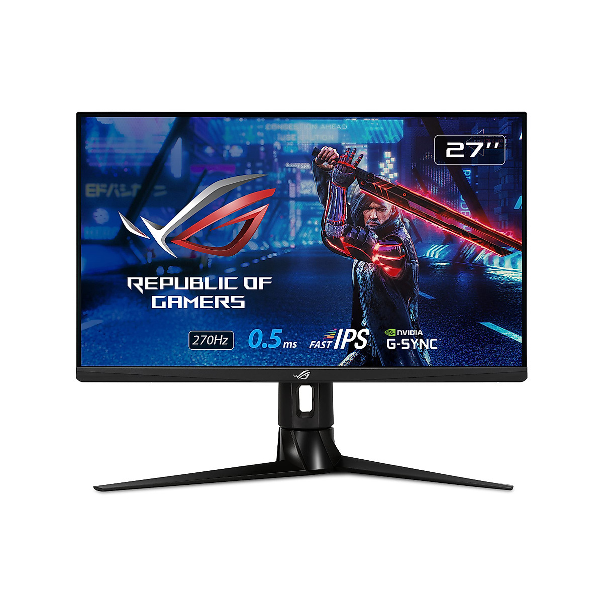 ASUS ROG Strix 27 inches 2K HDR Gaming Monitor (XG27AQM) - WQHD (2560 x 1440), Fast IPS, 270Hz (Renewed)