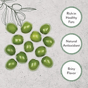 Roland Foods Whole Castelvetrano Olives, Specialty Imported Food, 3 Lb 4.9 Oz Can