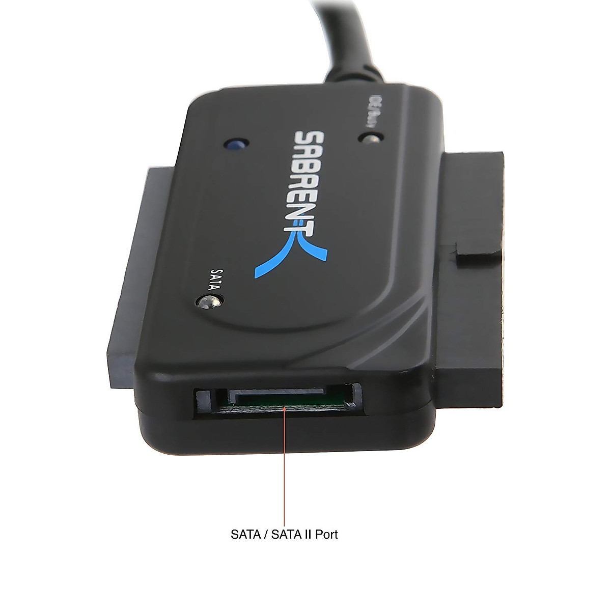 SABRENT USB 3.0 TO SATA/IDE 2.5/3.5/5.25-INCH Hard Drive Converter With Power Supply & LED Activity Lights (USB-DSC8)