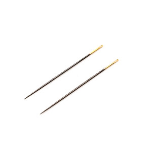 Clover Needles, Applique/Sharps No.12, Black/Gold