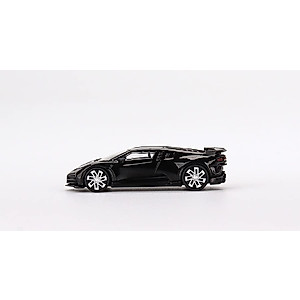 Truescale Miniatures Bugatti Centodieci Black Limited Edition 1/64 Diecast Model Car by True Scale MGT00466