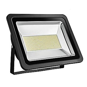 Missbee Super Bright 200W LED Flood Light, 22000lm Outdoor Landscape Flood Light, Security Light , 2800-3000K, Work for Garage, Garden, Lawn,Yard and Playground (Warm White)