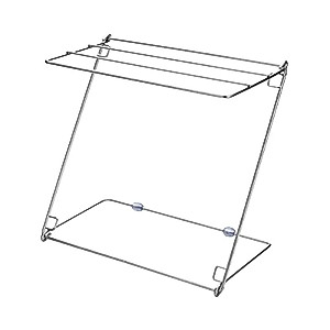 Alipis Folding Drying Rack Dish Kitchen Cleaning Folding Clothes Bathroom Rack Towel Holder Socks Accessories for Laundry Storage Steel Stainless Drying Foldable Racks Cloth