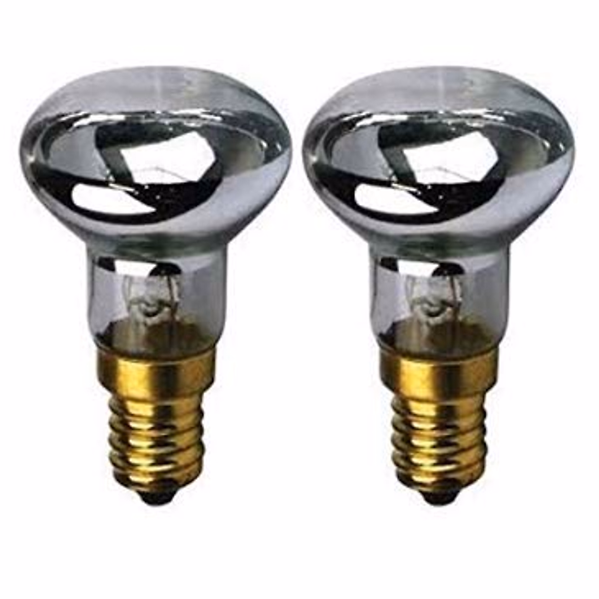 R39 E17 Replacement Light Bulb Lava Lamp 30 Watt Motion Reflector Type (2 Pack)