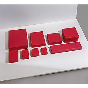 TheDisplayGuys - 25-Pack #32 Cotton Filled Cardboard Paper Jewelry Box Gift Case - Matte Red (3.3" x 2.3" x 1.0") - for Gifting, Shipping or Storage