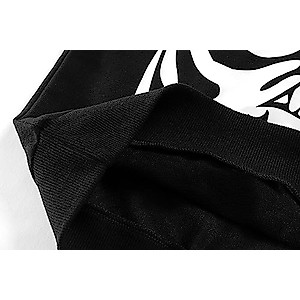 Little Hand Kids Skeleton Hoodie Glow in Dark Halloween Sweatshirt for Boy Pull Over 10-11 Years