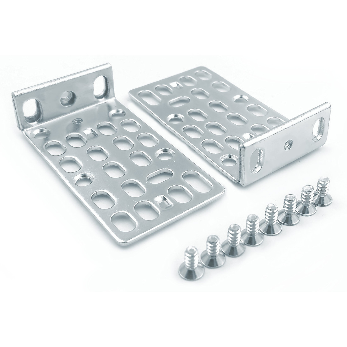 RW RoutersWholesale 19" Rack Mount Kit Compatible/Replacement for Cisco 3750/3750G/3750V2 Series (1RU) Catalyst Switch RCKMNT-1RU