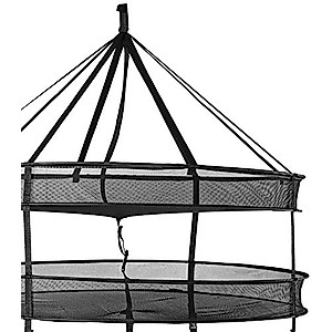 Grower's Edge Dry Rack w/ Clips 3 ft