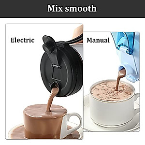 HUIKE Electric Protein Shaker Bottle, Made with Tritan - BPA Free - 16 oz Portable Mixer Cup/USB Rechargeable Shaker Cups for Protein, Coffee, Shakes