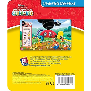 Mickey Mouse Clubhouse - My Little First Look and Find Activity Book - PI Kids