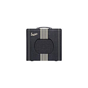 Supro Delta King 10 1x10-inch 5-watt Tube Combo Amp - Black and Cream