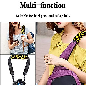 YSTARDREAM Gold Butterfly Seat Belt Cushion Shoulder Strap Car Accessories Seat Belt Covers for Women Kids Girls Cute Girly Design Safety Belt Strap Shoulder Pad, (YSTARDREAM-Z86)