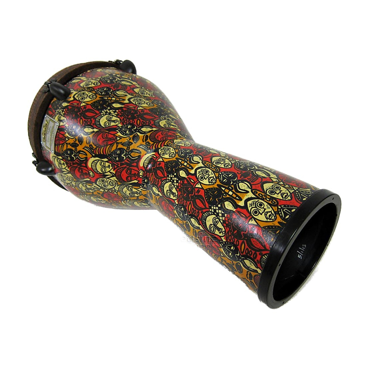 REMO Djembe, MONDO(TM), Key-Tuned, 12" x 24", SKYNDEEP® FIBERSKYN®, Contour Tuning Brackets, Multi-Mask Finish