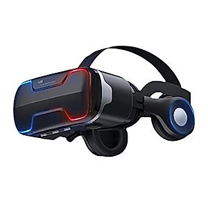 Fyue 3D Virtual Reality VR Headset, VR Glasses for Movies & Video Games IMAX, Universal Virtual Reality Goggles,Compatible for Android iOS iPhone 14 13 12 11 Pro Max Mini Samsung 4.7-6.5" Cellphone