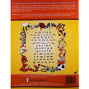 Jolly Phonics Student Book 1: In Print Letters (American English Edition)