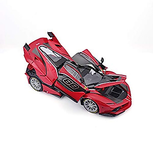 Bburago 18-16907RD Signature 1/18 Scale Diecast - 18-16907 Ferrari FXX K Supercar Red, Multicolor