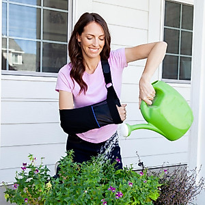 Comforband Arm Sling – Lightweight & Breathable Medical Sling with Adjustable Shoulder Strap for Torn Rotator Cuff, Broken or Fractured Forearm Bones, One size fits most