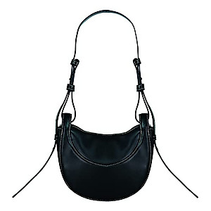 carrotez Hobo Bag Crossbody Bags for Women Purse Handbags Fashion Shoulder Bag Adjustable Strap Pouch Leather Black