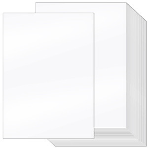 Eaasty 50 Sheets White Cardstock Paper 11 x 17 Cardstock 80lb Large Thick Printer Paper Cover Stock Paper Smooth for Inkjet or Laser Printers Flyers Menus 210g