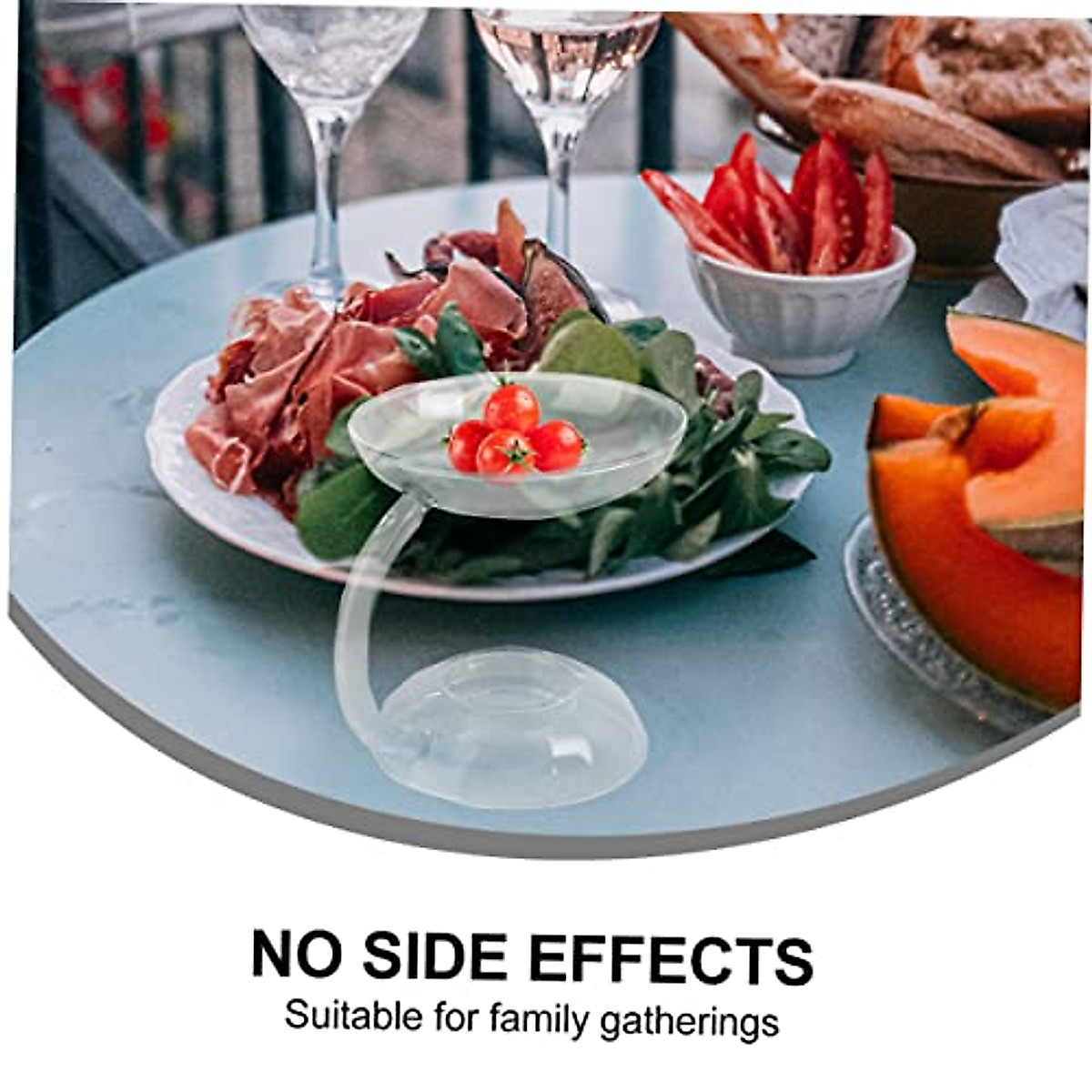 FUNOMOCYA 1Pc Tableware Storage Cup Appetizer Serving Bowl hand decor pastry bowl Dessert Display Stand small candy display rack Crystal trays decorative Glass decorative bowl manual