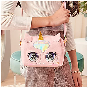 Purse Pets, Glamicorn Unicorn Interactive with Over 25 Sounds and Reactions, Easter Basket Gifts, Kids Toys for Girls Ages 5 and up
