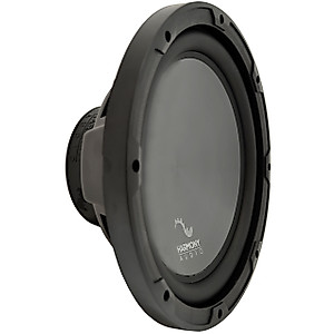 Harmony Audio R124 12" Subwoofer Bundle with ASC Sub Box Compatible with 2012-2015 Chevy Camaro Coupe Trunk