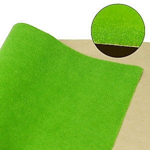 CP102 Artificial Model Grass Mat Trains Light Green 40x100cm or 15.7'' x 39'' for Decoration Kids Craft Scenery Model DIY