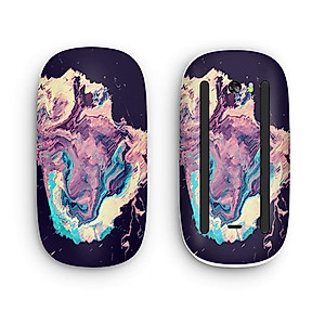 Design Skinz Liquid Abstract Paint Remix V18 Vinyl Decal Compatible with The Apple Magic Mouse 2 (Wireless, Rechargable) with Multi-Touch Surface