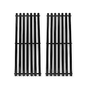 Replace parts 2 Pack Stainless Steel and Porcelain Steel Cooking Grid Replacement for Charbroil 463273614, 466241013,466246910, 466247110 Gas Grill Models