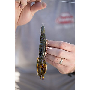 Berkley 1457698 Powerbait Pit Boss Soft Bait, 4" Bait Length, Blaack Blue, Package of 8