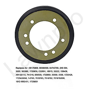 7600135YP 04743700 Friction Wheel & Drive Disc Compatible with Ariens MTD Troy-Bilt Snowblowers & mowers Replaces for 00170800 00300300 53103 57423 7053103 7600135 AM122115 240-394 09475300