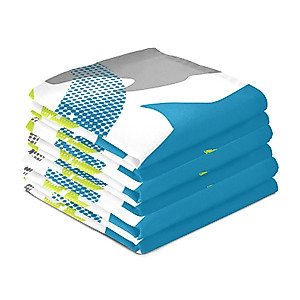 xigua Shark Kitchen Towels Set of 1, Soft Absorbent Drying Dishcloths Dish Towels with Hanging Loop for Kitchen Bathroom Bar Home Decor, 18 x 28 Inch