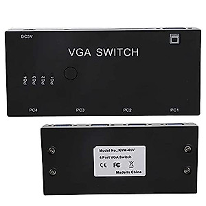 Connectors Internal Computer Cables Micro USB Computer Cables VGA Switcher 4 in 1 Out VGA Splitter Switch Box Video Converter for