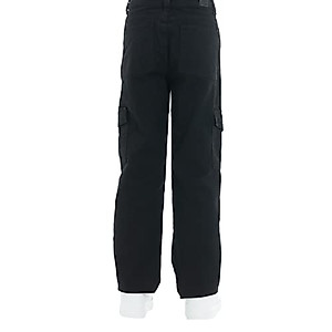 Nauty Blue Girls Jeans High Rise Cargo Multicolour Bootcut - Teen Jeans for Casual Occasions (Medium, Ages 12-14)