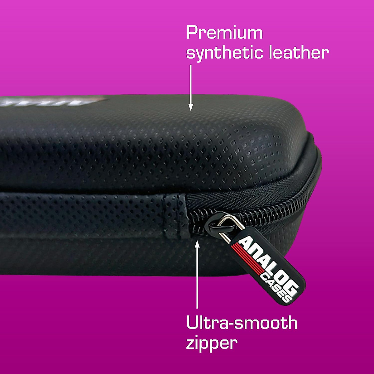 ANALOG CASES Universal Audio Volt 1/2 / Apollo Solo/Arrow/Focusrite Scarlett 4i4 Case - Custom-Fitted Compact GLIDE Case for Travel