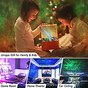 SHJQJJLBCQ Galaxy Projector, Astronaut Light Projector, Star Projector, Kids Night Light, Projector Lights for Bedroom, Adult Playroom,Ceiling, Room Decoration