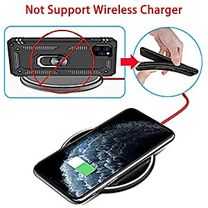 LeYi Compatible for iPhone 11 Pro Max Case with Tempered Glass Screen Protector [2 Pack], Military-Grade Phone Case Cover with Ring Kickstand for Apple iPhone 11 Pro Max 6.5 inch，Black