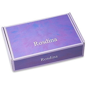 ROSDINA Pre-stretched Braiding Hair - 30 Inch 8 Packs Natural Black Super Long Braiding Hair For Twist or Box Braids, Yaki Texture Hot Water Setting Synthetic Braiding Hair Extensions (30 Inch, 1B-8P)