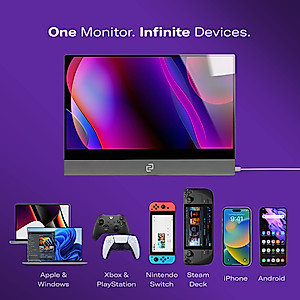 espresso Displays 15: World's Thinnest Portable Monitor - Premium Touchscreen for Mac, Windows & More. Durable, Robust Aluminium Design. 1 Cable Connection.