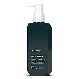 KEVIN.MURPHY THICK.AGAIN - Hair Treatment for Men - For Fine or Thinning Hair - Hair Thickening - Heat Protection - Thickness for Body & Bounce - 100 mL / 3.4 fl oz